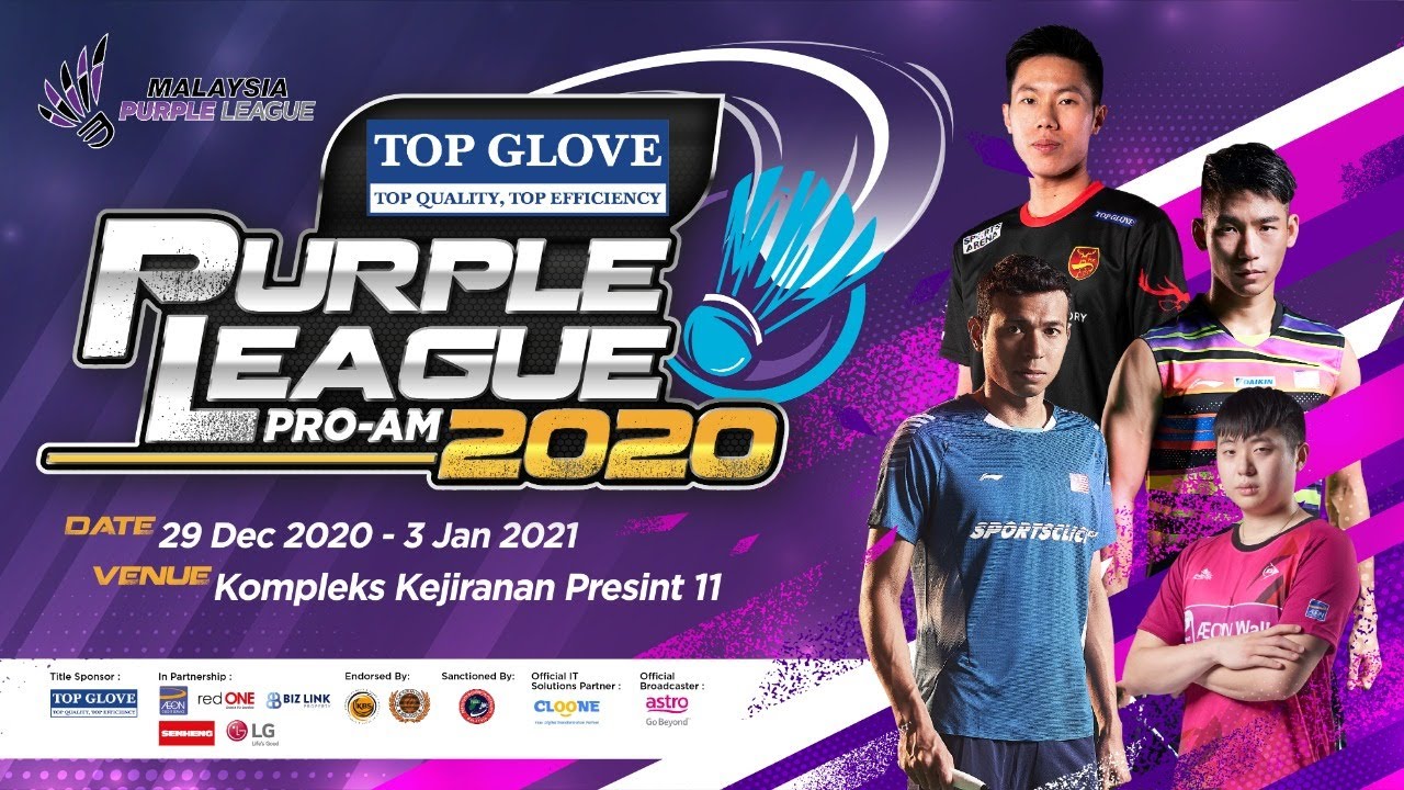 Top Glove Purple League Pro-Am 2020 | [Quater-finals] Mixed Doubles ...