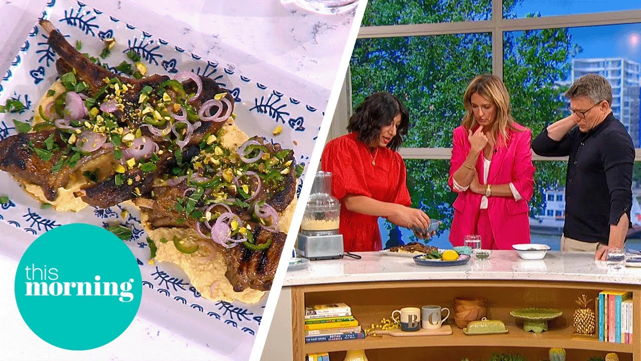 Georgina Hayden’s Delicious Greek Feast With Grilled Halloumi & Lamb ...