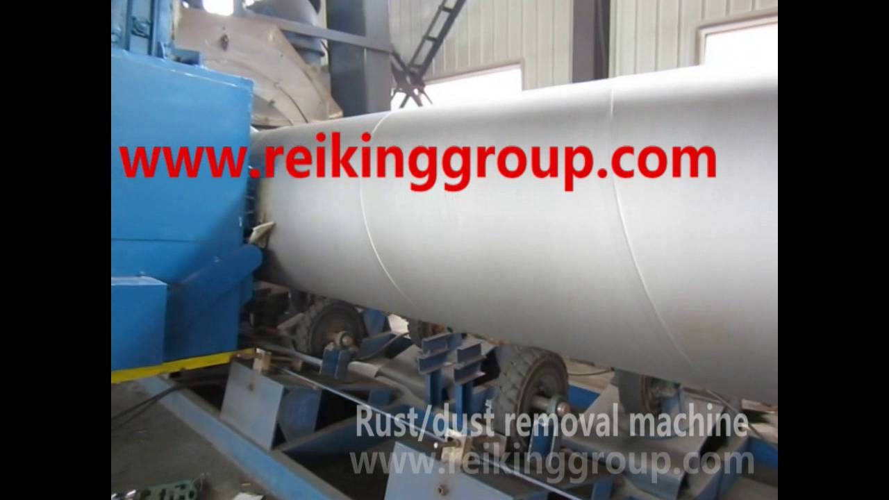 How to remove metal pipe rust? - YouTube