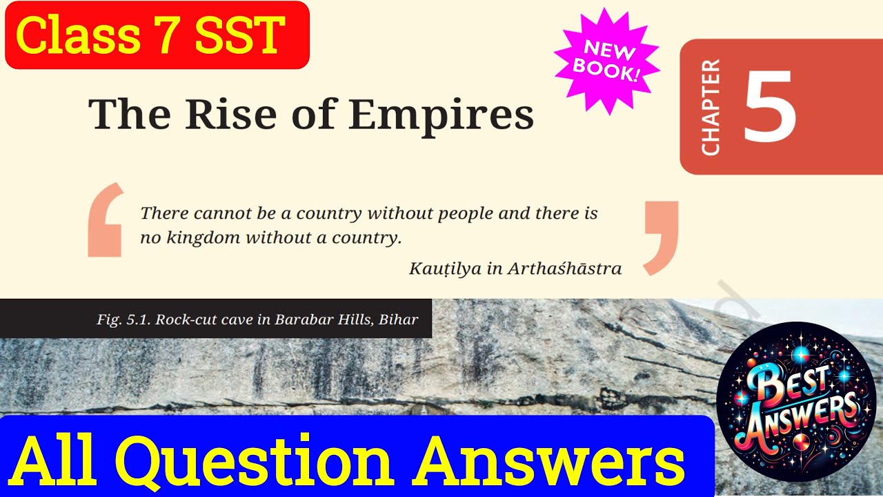 The Rise Of Empire Question Answers | Class 7 Sst Chapter 5 Question ...