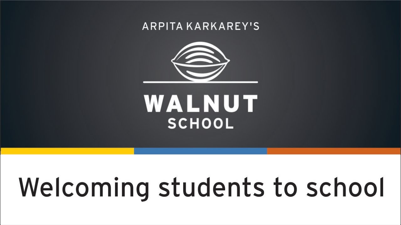 Walnut School Shivane - Welcoming students to school - YouTube