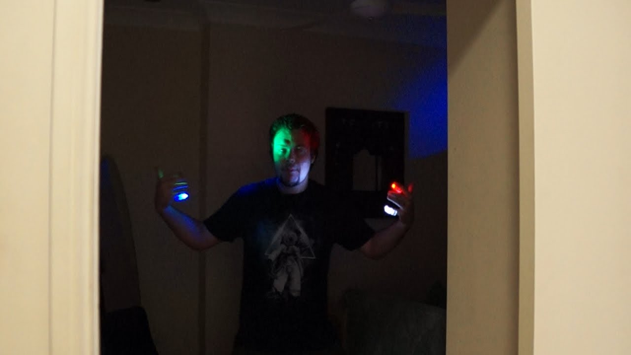 LED Party Laser Finger Light Show (Product Review) - YouTube