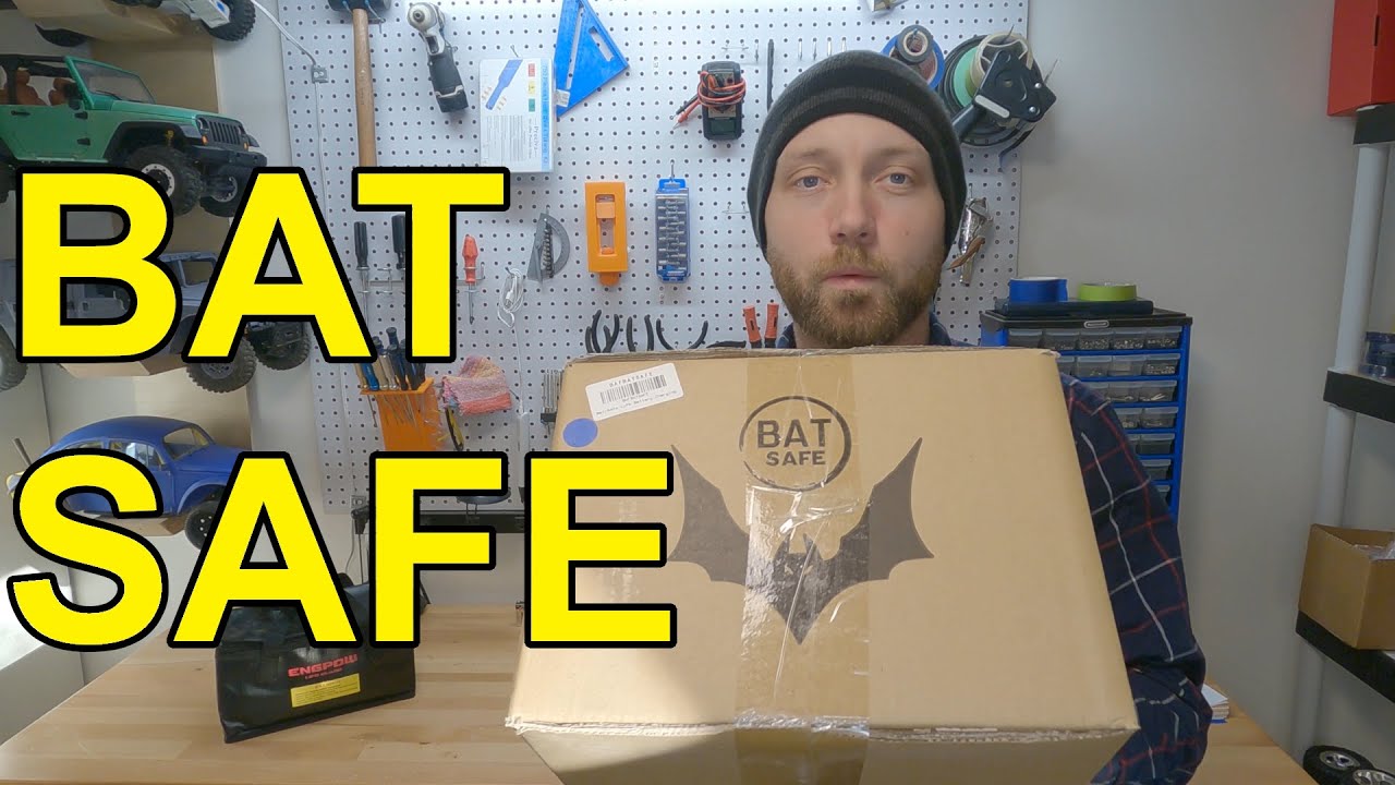Unboxing and Set-up of our new BATSAFE! Upping our Lipo Safety Game ...