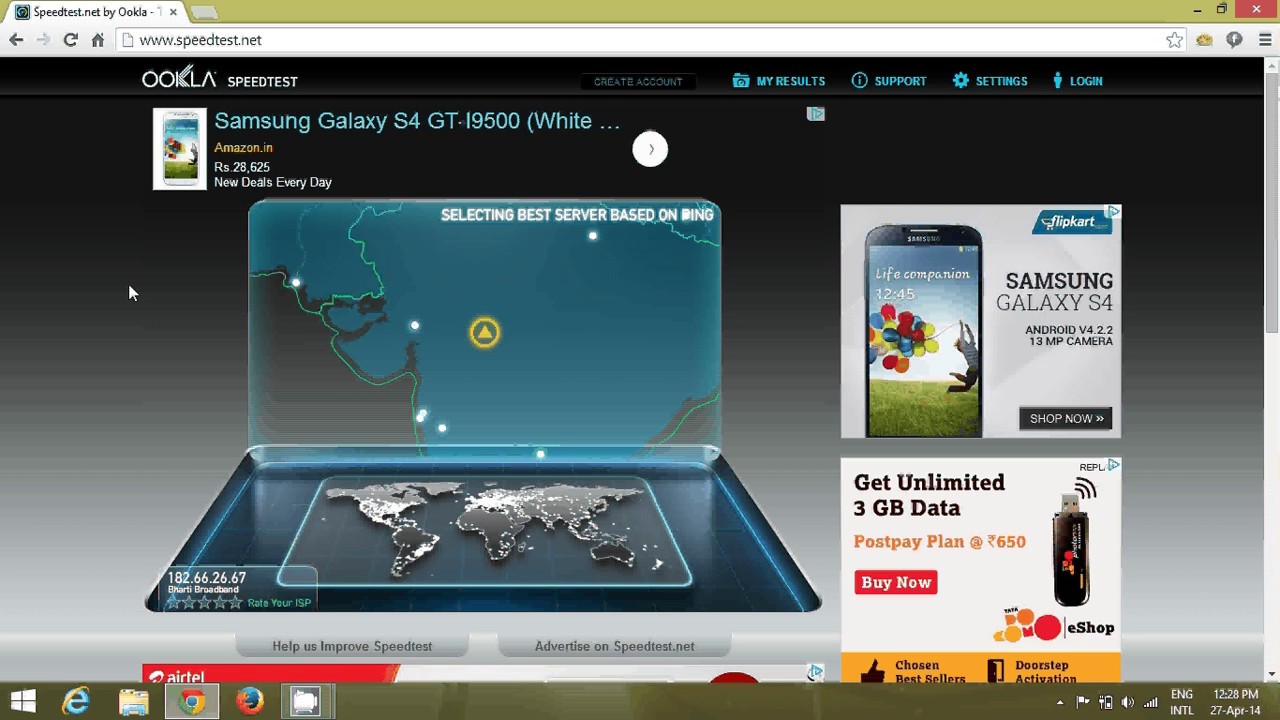 "Airtel 3G test in Agra" - YouTube