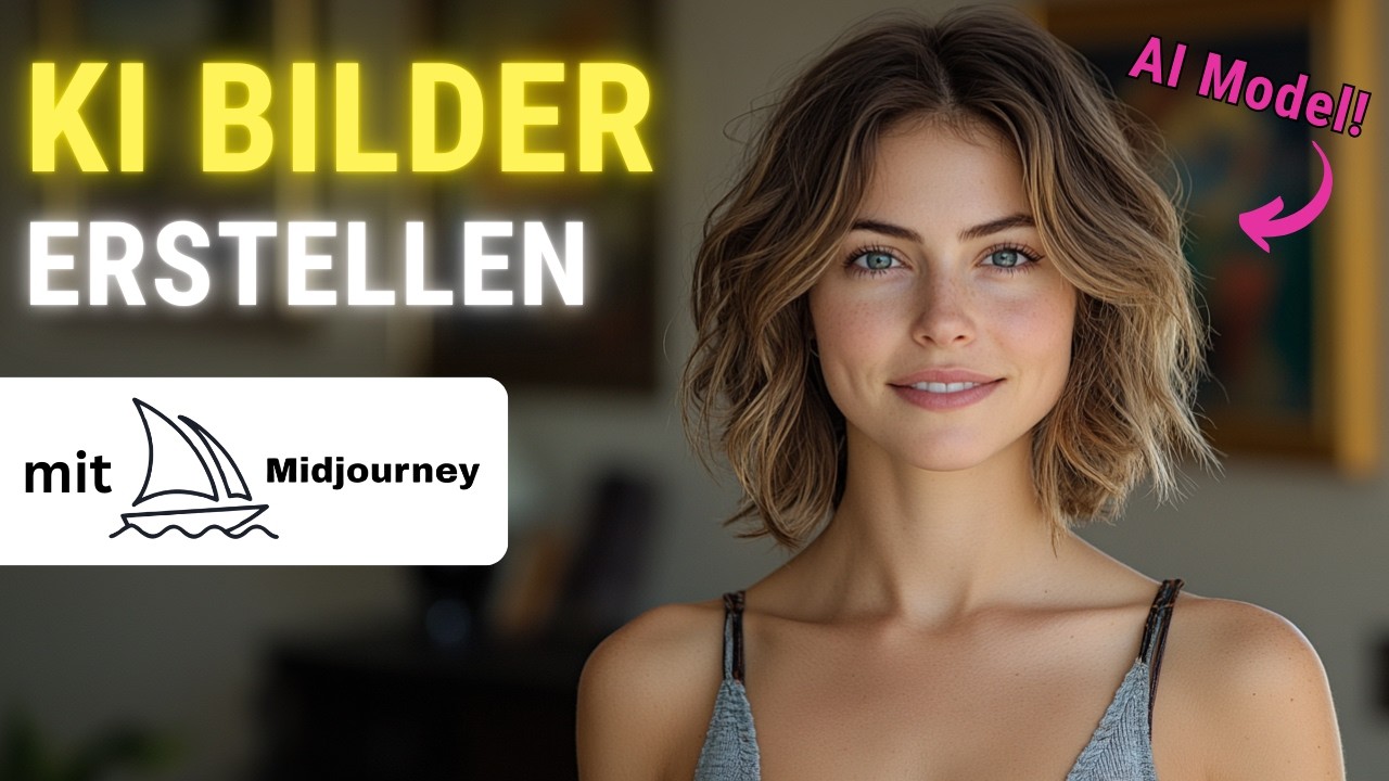Ki Bilder erstellen mit Midjourney - Tutorial auf Deutsch 2025 - YouTube