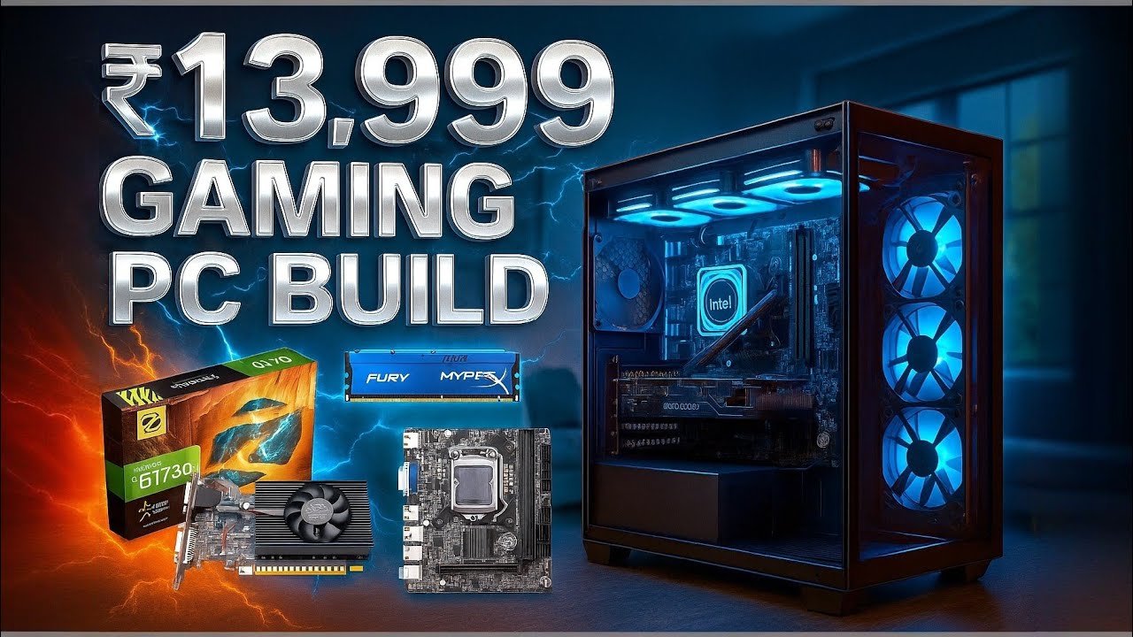 13999 Gaming pc build / Budget Gaming Pc 2025 / Price and detail Pc ...