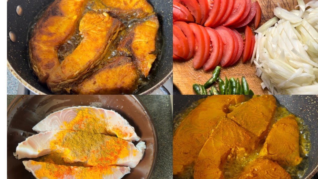 Fish fry || কাতলা মাছ বিরান || Ruksana vlog’s Uk #subscribe #fish # ...