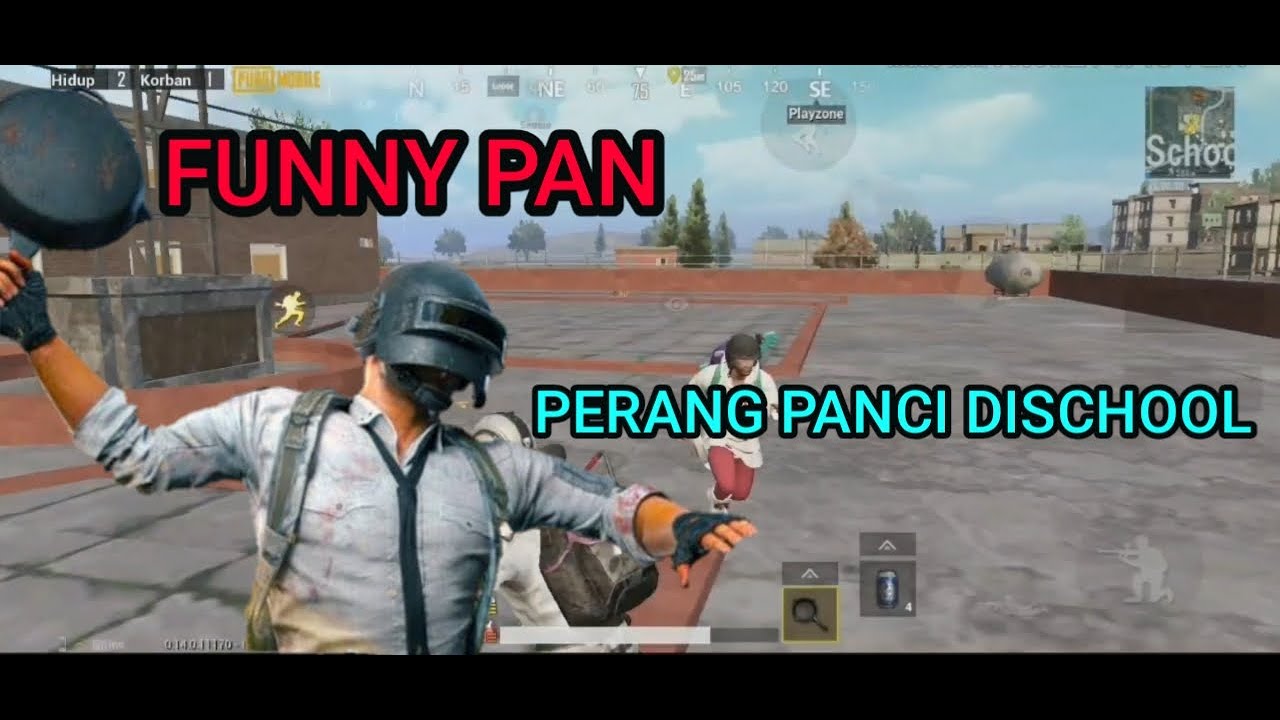 WAR USING THE PAN | FUNNY PERANG PANCI | PUBG MOBILE. - YouTube