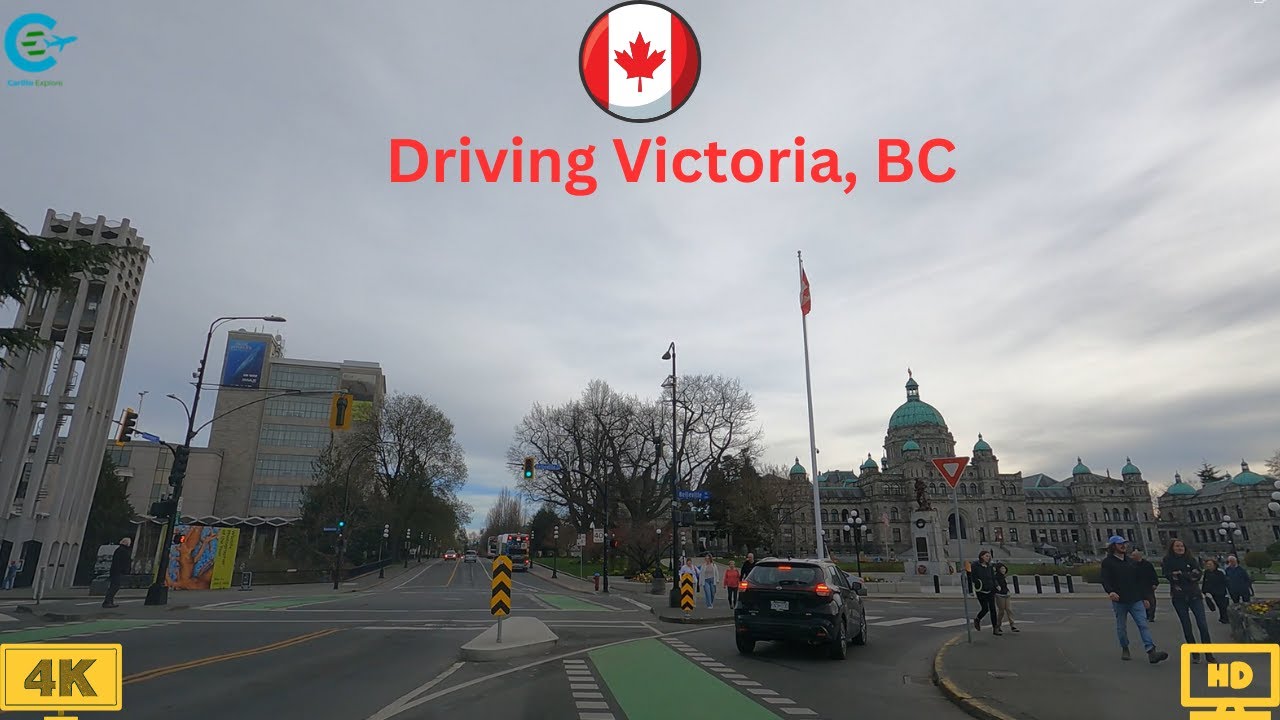 Driving Tour Victoria Downtown 4K HDR | Virtual Driving Tour in Victoria, BC. - YouTube
