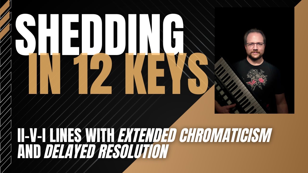 Shedding extended chromaticism over ii-V-I's - YouTube