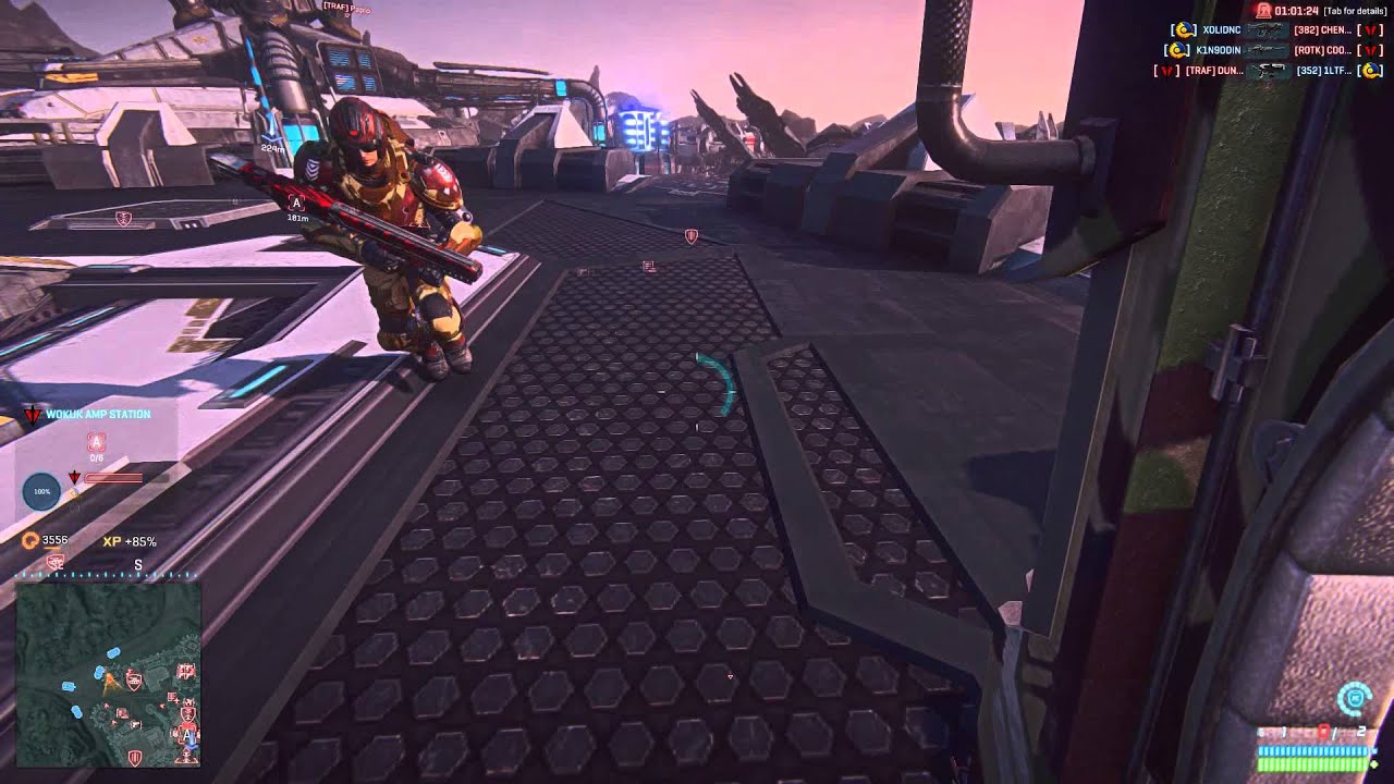 Planetside 2 TR Tech Plant Assault Gameplay (Part1) - YouTube