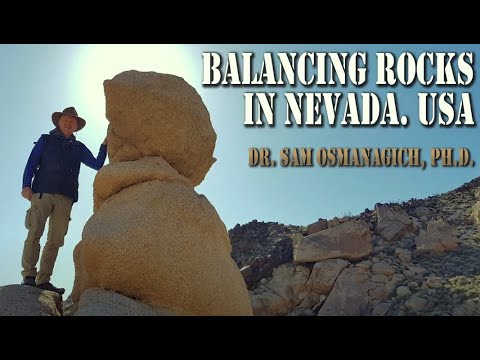 Amazing and Unexpected Balancing Rocks in Nevada? - YouTube
