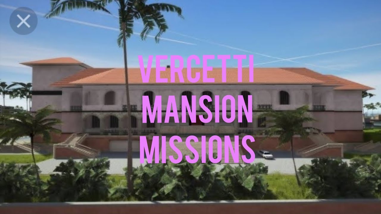 Gta vice city vercetti mansion missions but no cutscenes - YouTube