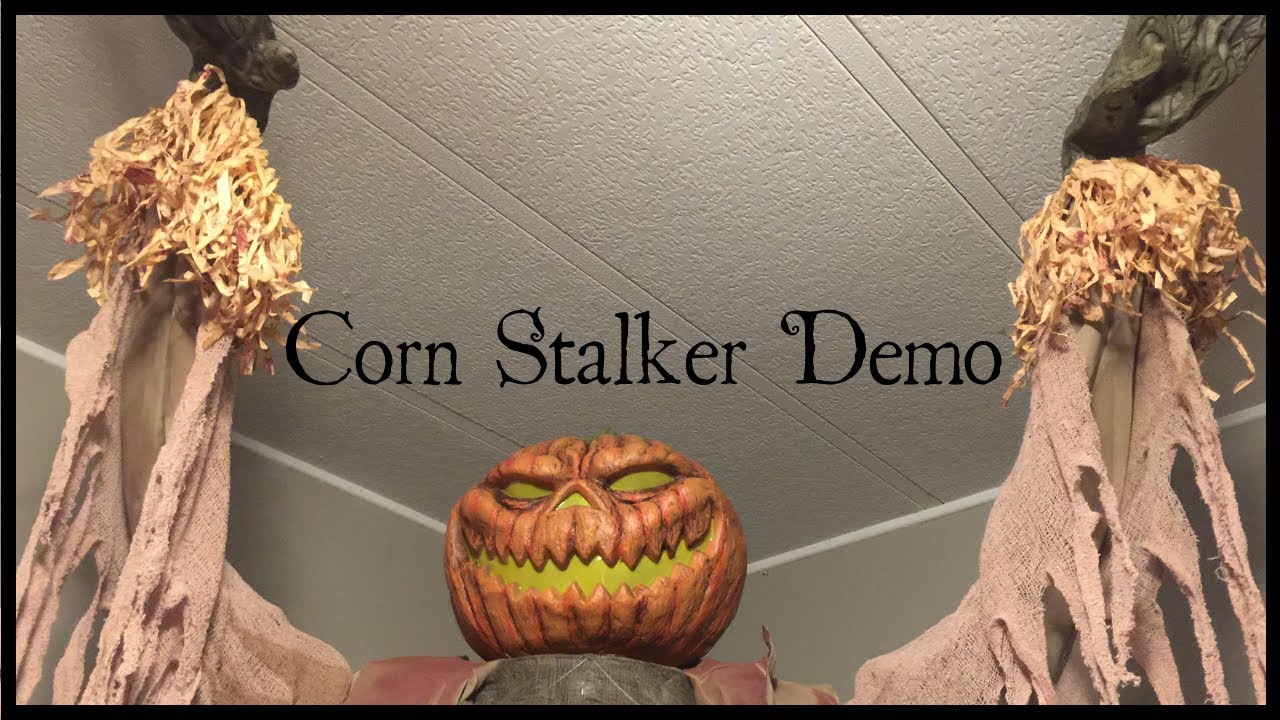 Cornstalker Demo | Spirit Halloween - YouTube