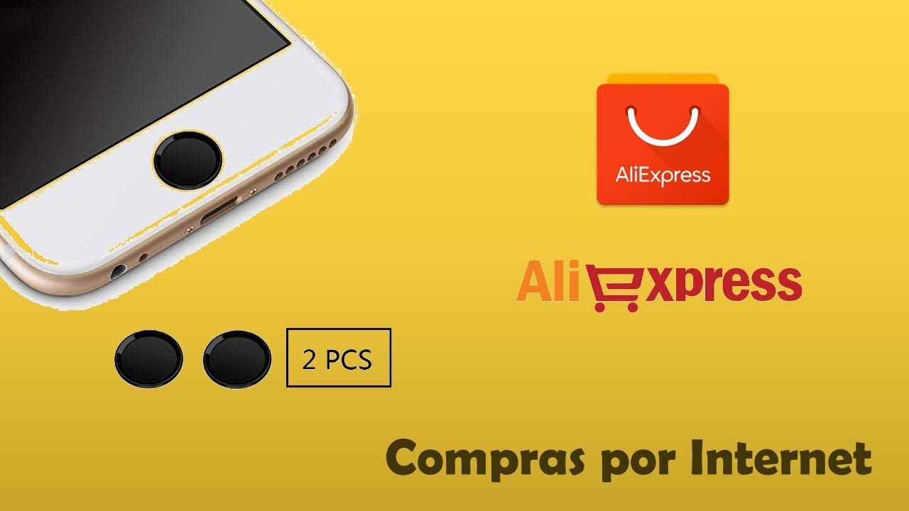 Unboxing Experiencia Aliexpress "Sticker Protector Home Button iPhone ...