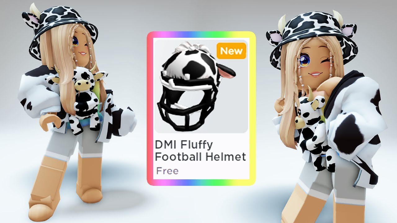 GET THIS FREE FLUFFY COW HELMET EASY 😲🤫 - YouTube