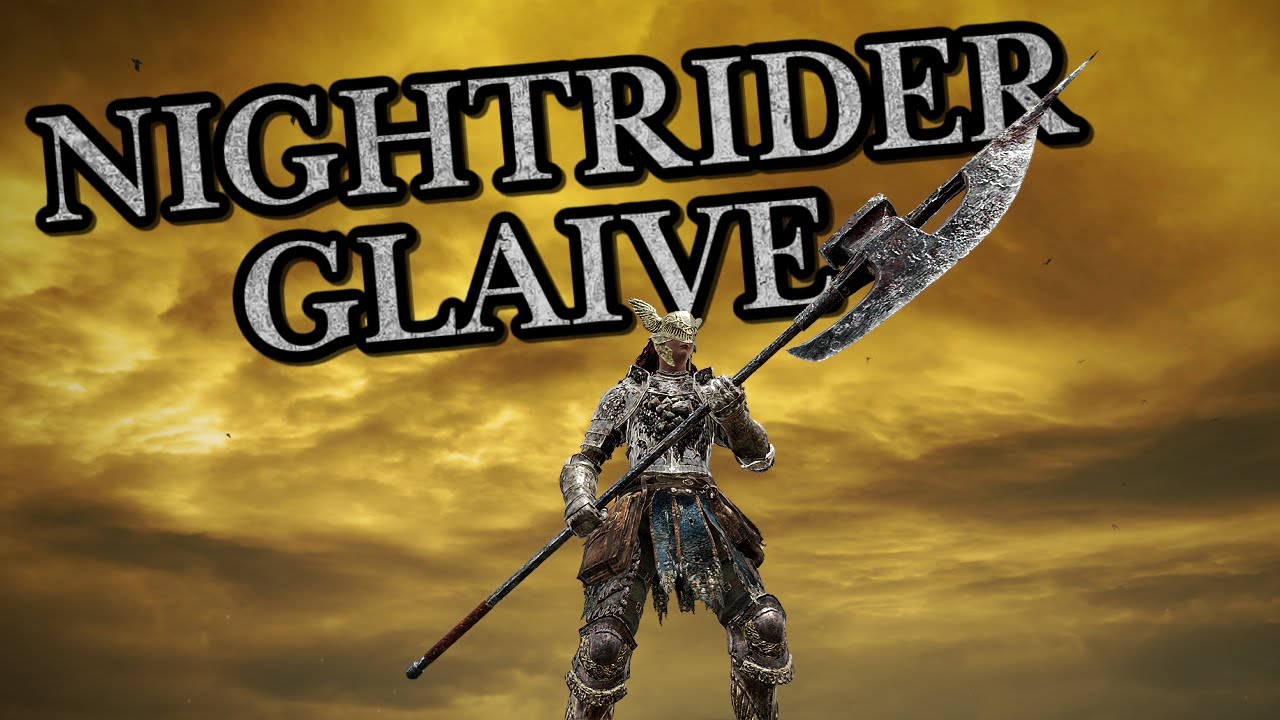 Elden Ring: Nightrider Glaive (Weapon Showcase Ep.2) - YouTube