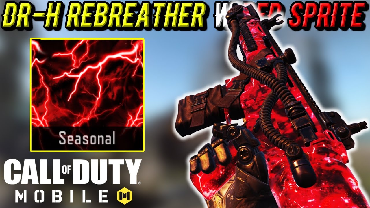 DR-H REBREATHER with RED SPRITE CAMO look INSANE in COD MOBILE - YouTube