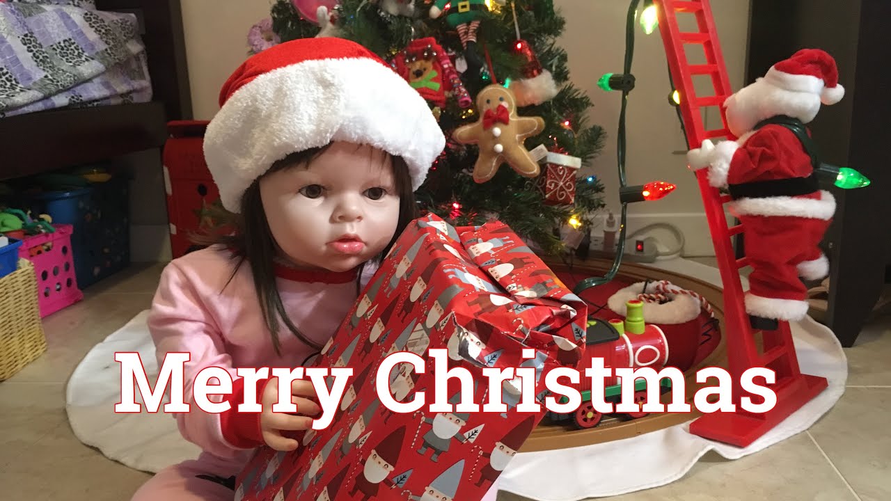 Reborn Toddler Lucy’s Christmas morning 2018! - YouTube