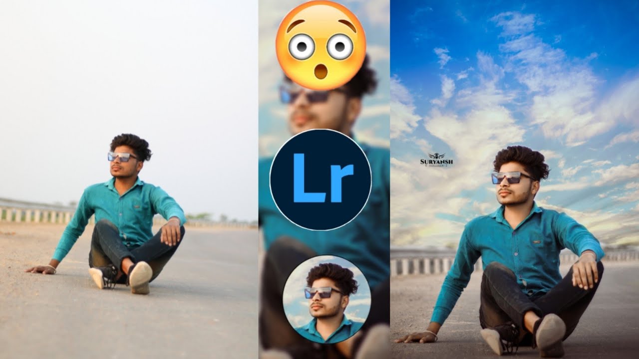Lightroom Sky Effect Photo Editing | Sky Background Photo Editing ...