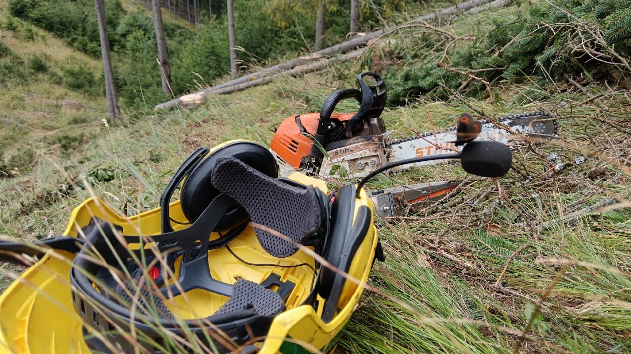 LKT 81 Turbo - Pokračovanie v ťažbe s Marekom.Stihl ms 500i a ...