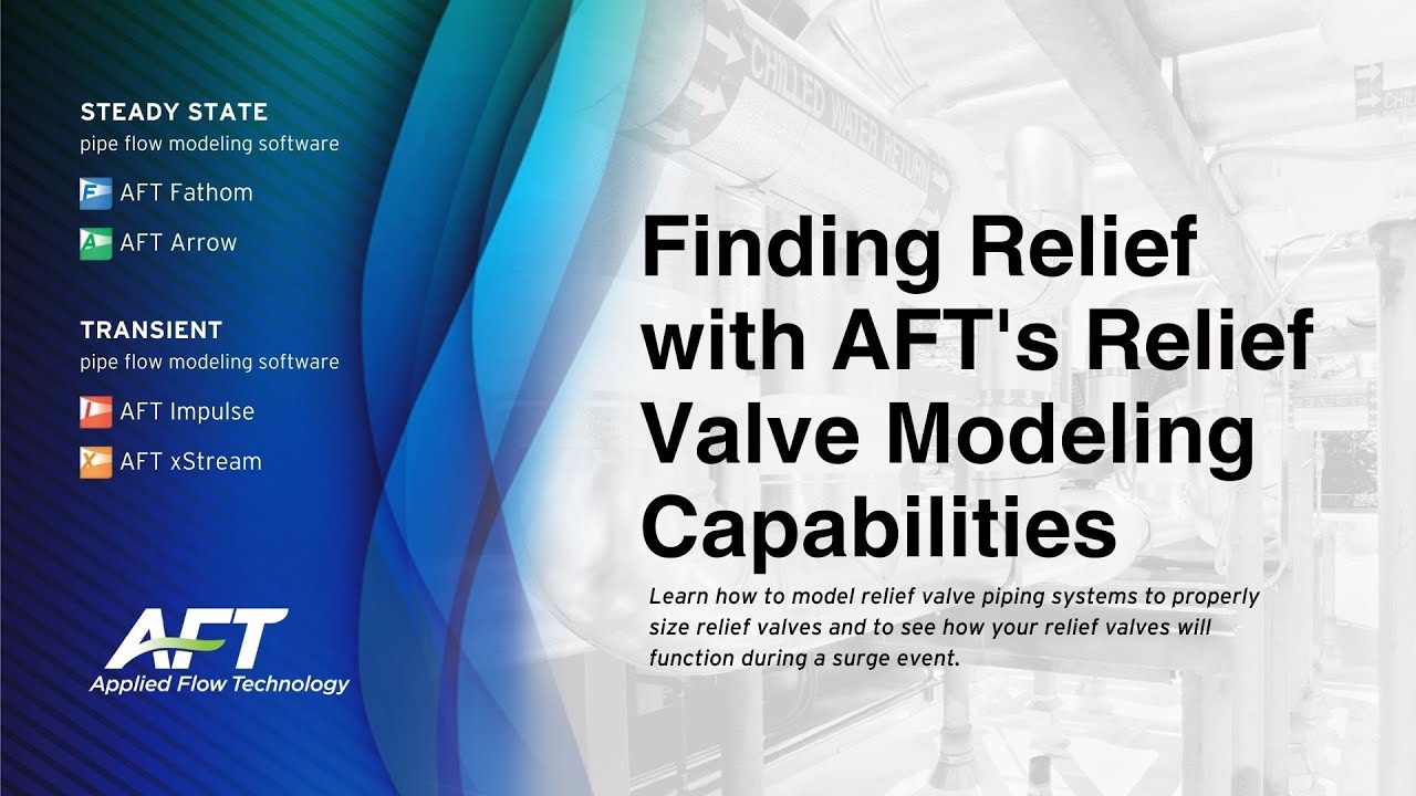 Finding Relief with AFT's Relief Valve Modeling Capabilities - YouTube