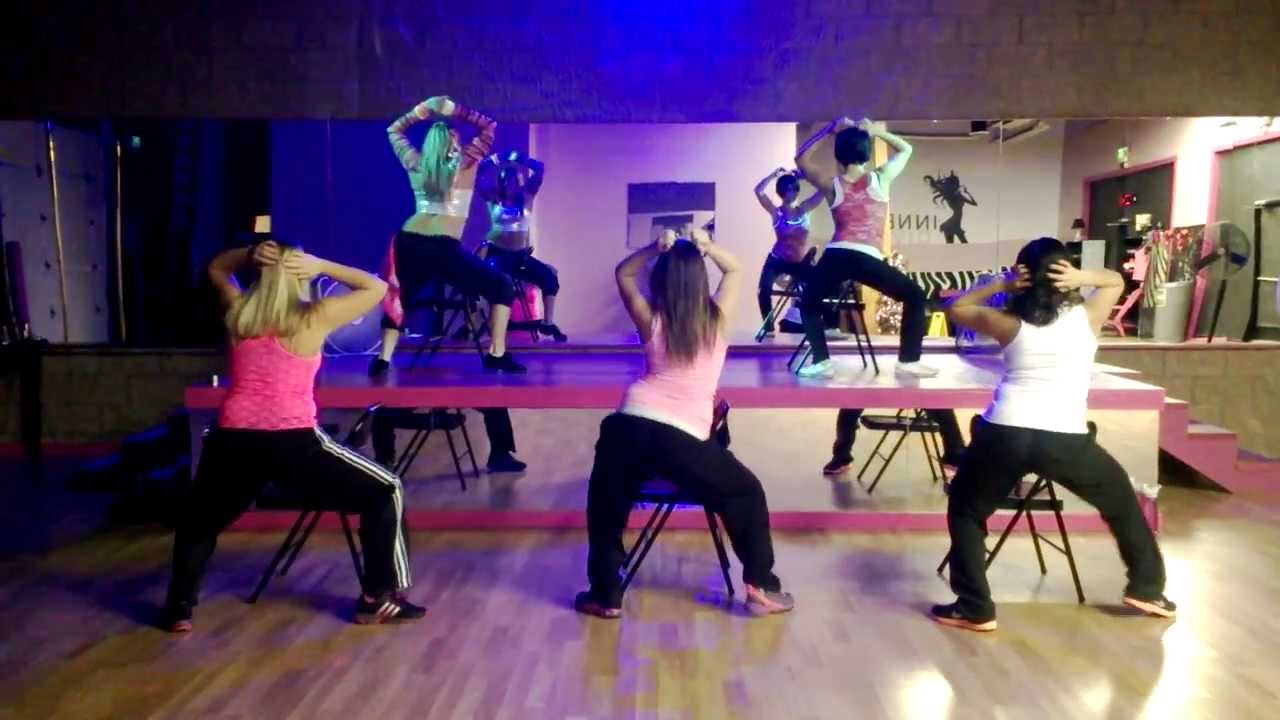 Chair-ry Bomb chair dance class session 4! - YouTube
