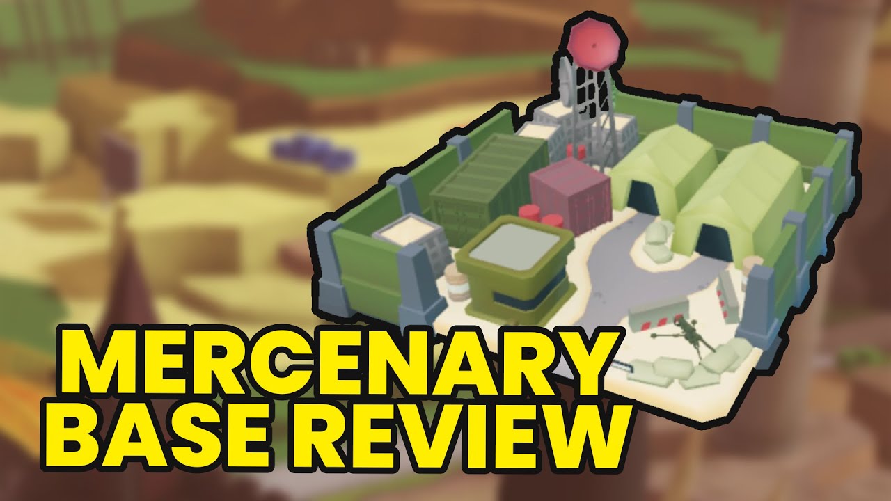Mercenary Base Tower Review! (Tower Defense Simulator) - YouTube