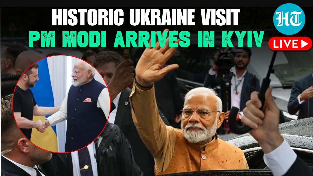 PM Modi In Ukraine LIVE | PM Modi Pays Homage To Mahatma Gandhi Statue ...