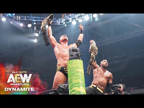 #AEW DYNAMITE EPISODE 5 HIGHLIGHTS: SCU BECOMES THE FIRST AEW WORLD TAG ...