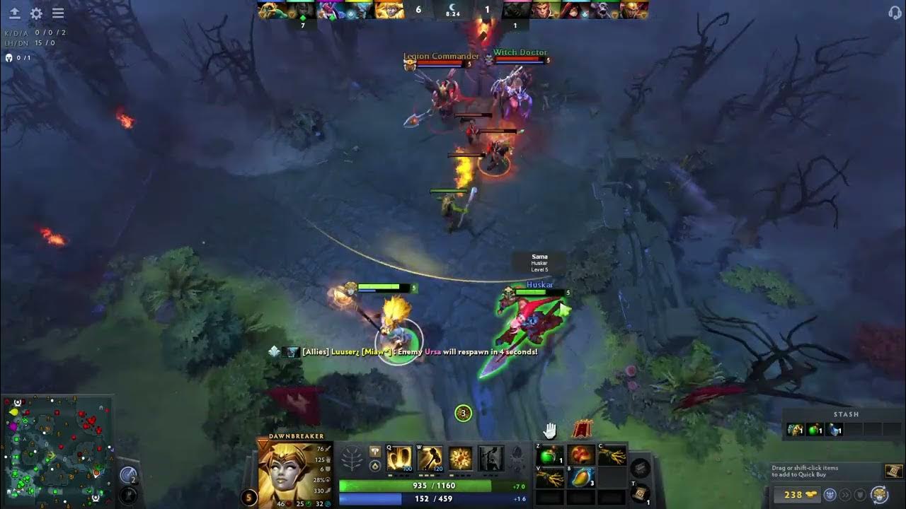 Team Won Dota 2 Ranked Game. Investor Was Just There With Dawnbreaker - YouTube