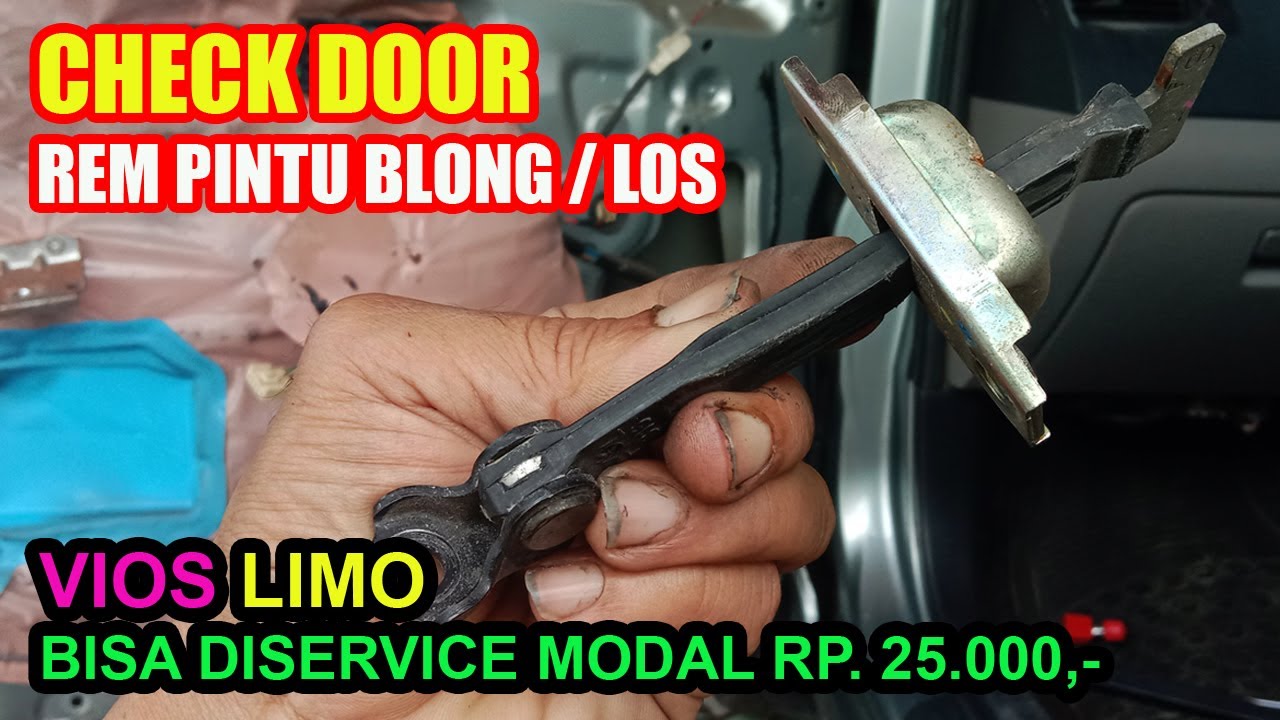 PINTU MOBIL NGELOS (CHECK DOOR) || Rem Tidak Fungsi... Ganti Karet Aja ...
