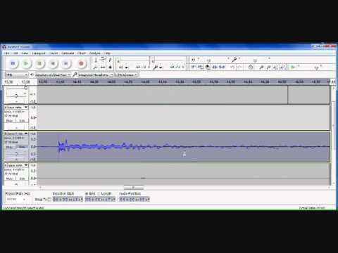 Sound Design with Audacity Tutorial 3 - Barnsley College - YouTube