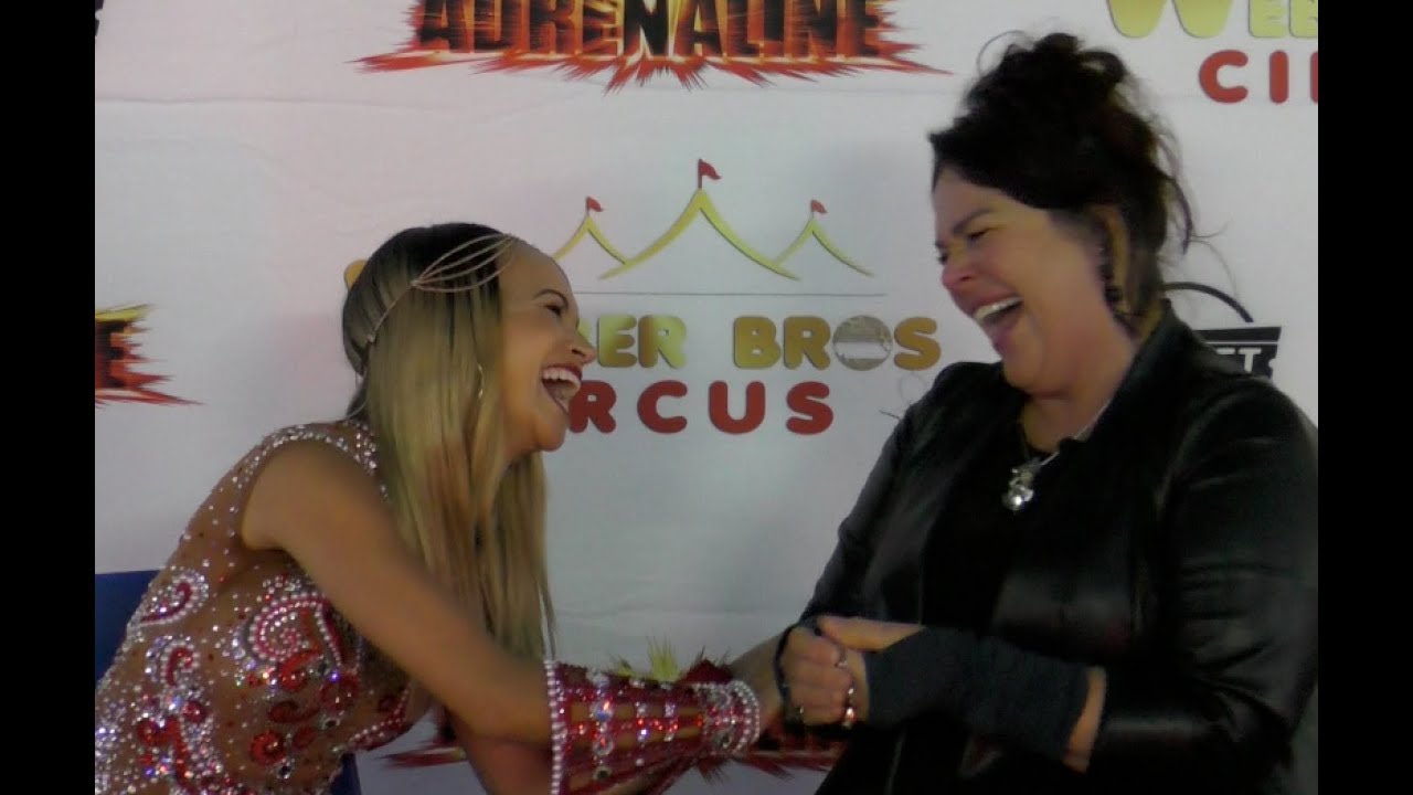 GinaHainesTV presents Meryl Cassie: Ringmistress for Weber Bros Circus ...