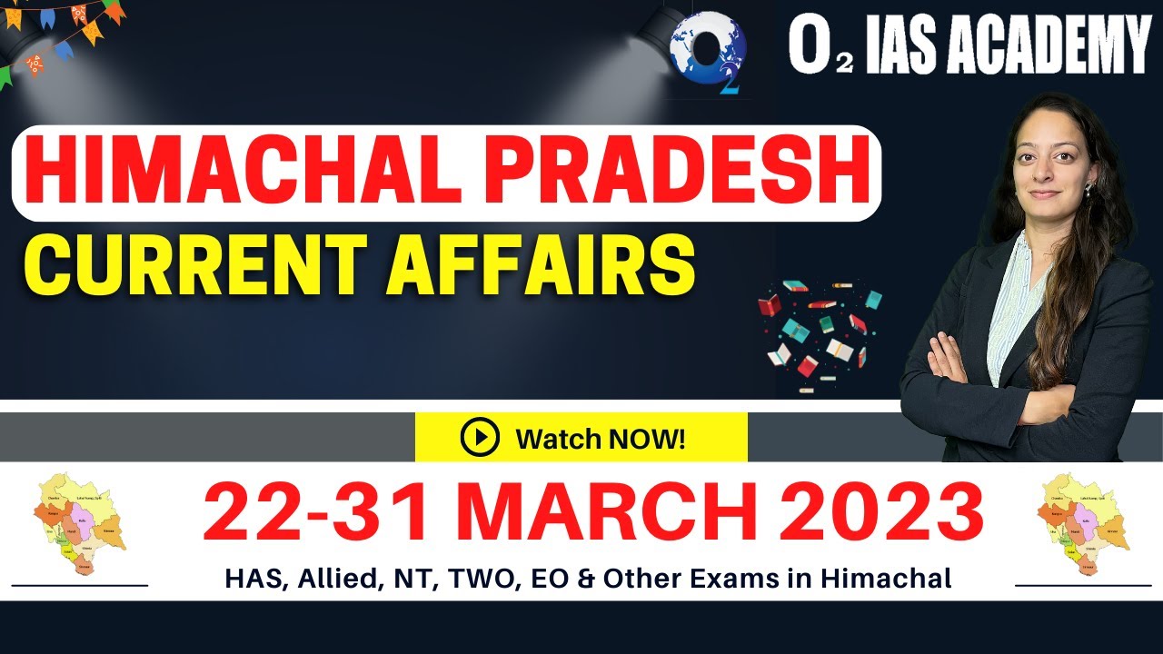 Himachal Current Affairs March 2023 | HP Current Affairs 2023 | Current Affairs for HPAS - YouTube