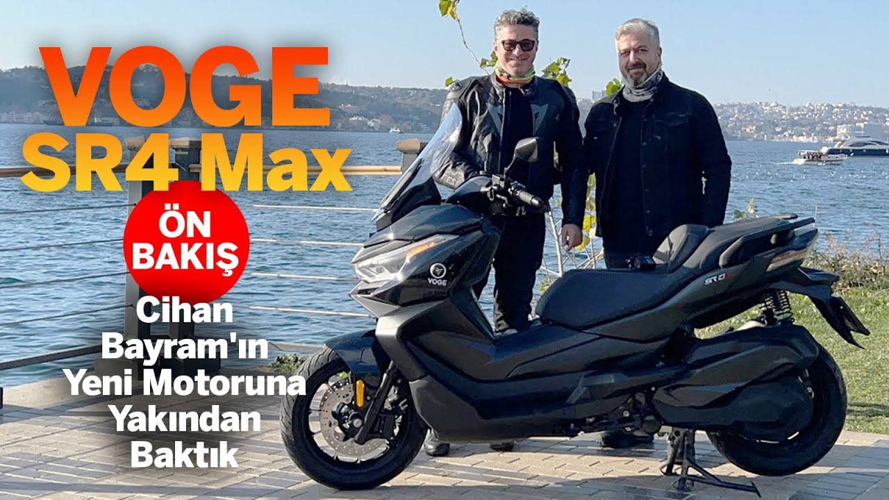 VOGE SR4 Max Ön Bakış | Cihan Bayram'ın Yeni Motoruna Yakından Baktık ...