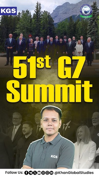 🌐G7 Summit 2025 Highlights – क्या तय हुआ विश्व मंच पर? #g7 #g7summit2025 #currentaffairs # ...
