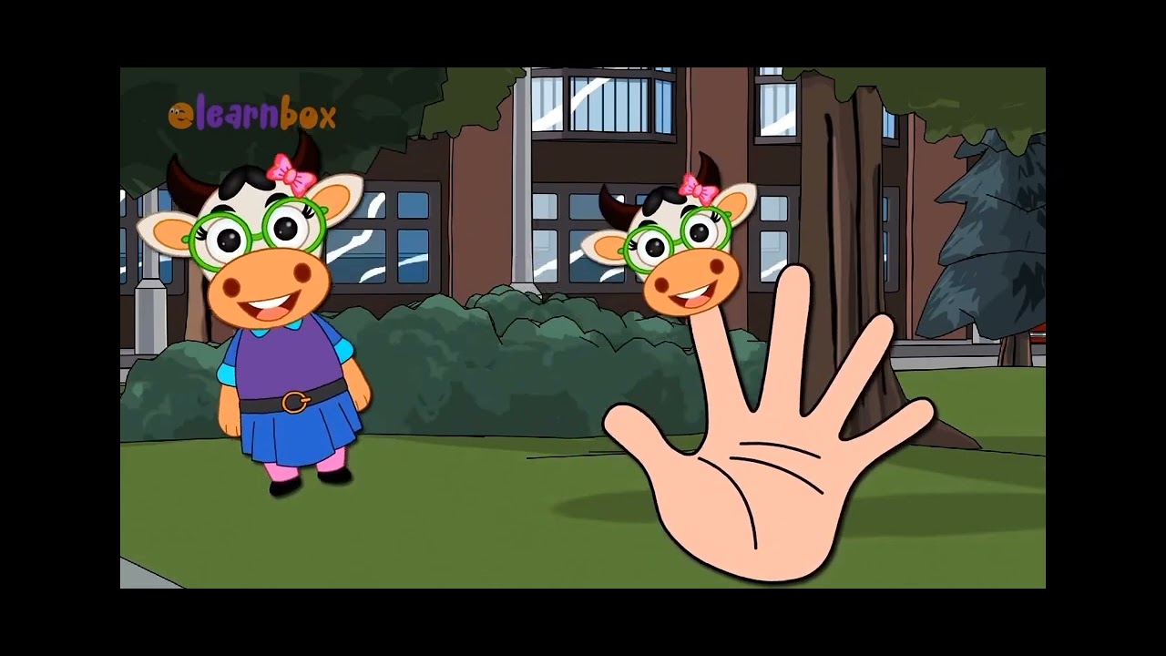 Cow Finger Family - YouTube