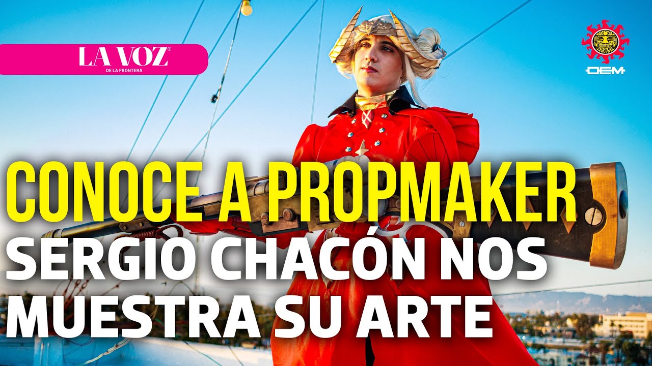 Conoce a Sergio Chacón y su arte como Propmaker - YouTube