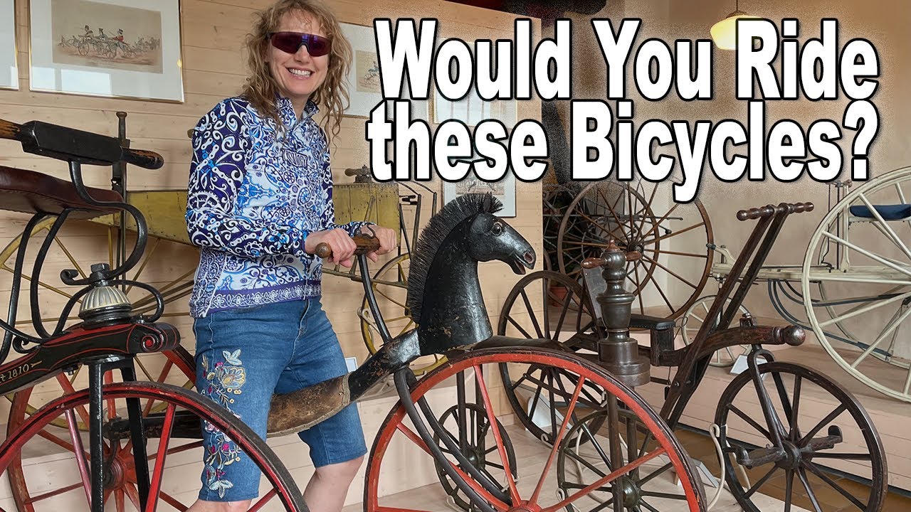 Would You Ride these Funny Looking Bicycles? Bicycle History#5 - YouTube