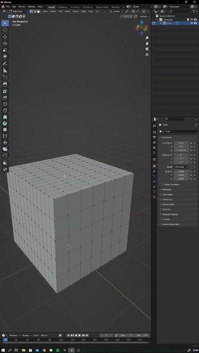 blender tutorial | how to add loop cut in blender | blender basics #3d ...
