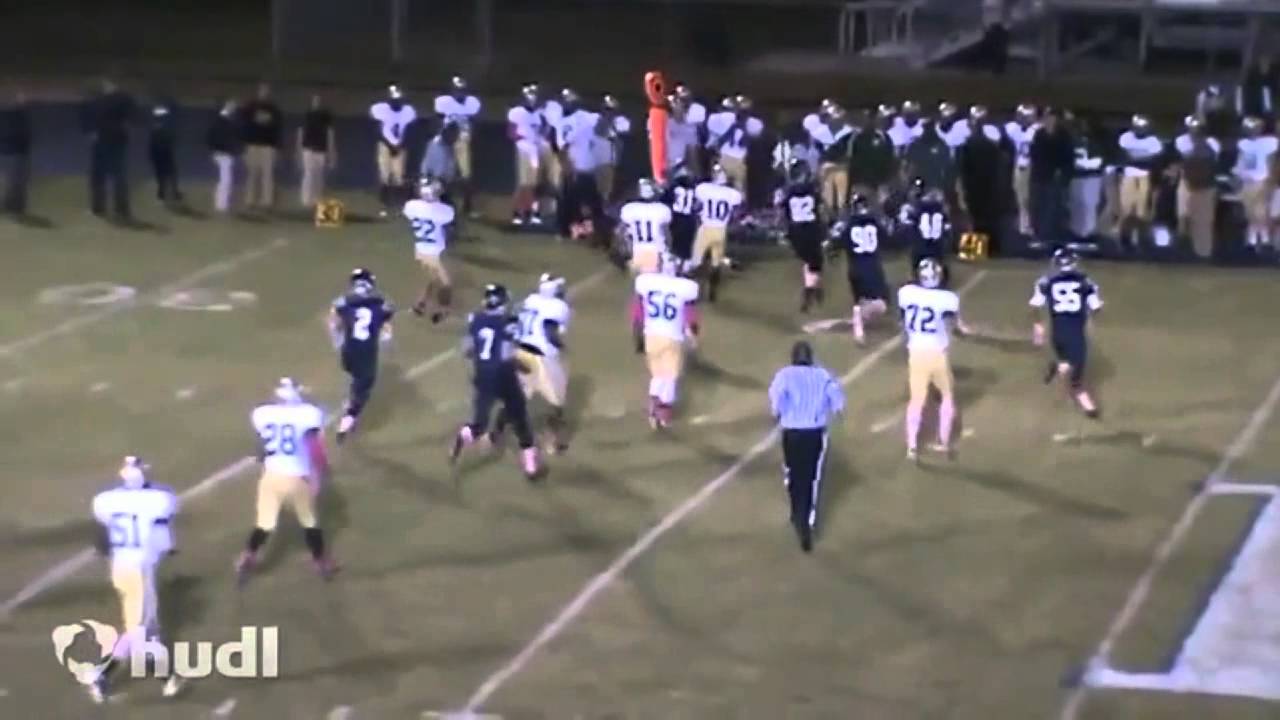 Class of 2015 Matthew Baker Football Highlights - YouTube