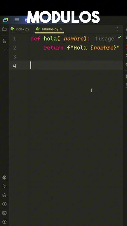 📌 ¿Qué son los módulos en Python y cómo crearlos? 🚀🐍 - YouTube
