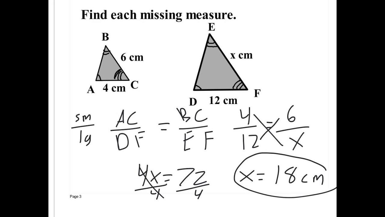 Pre Algebra Similar Figures 11 12 15 YouTube pre-algebra-similar-figures-11-12-15-youtube
