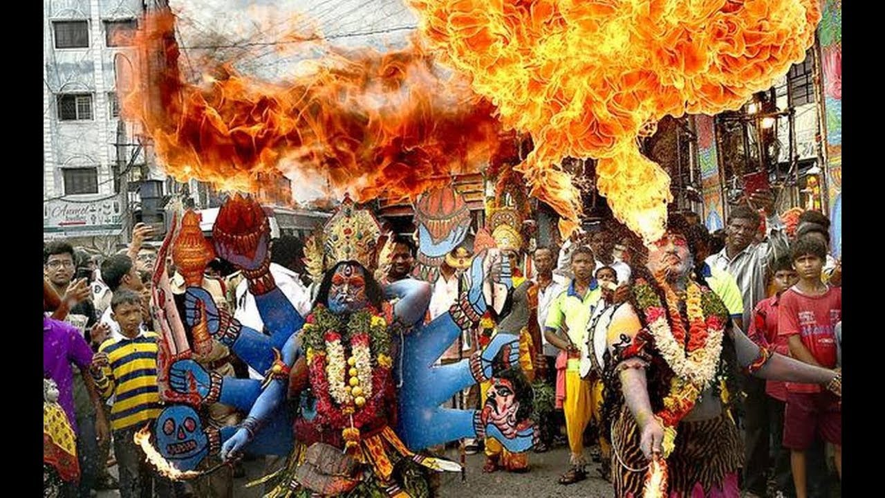 Bonalu celebrations jathara - YouTube