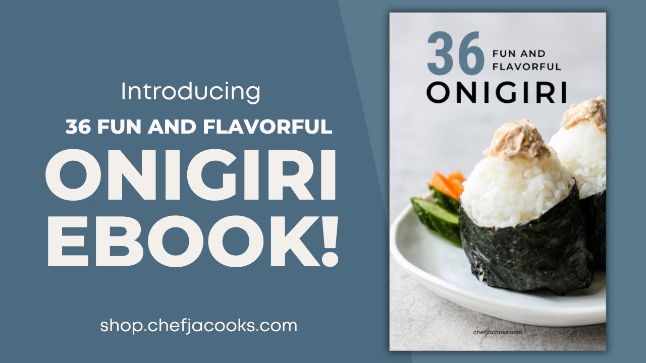 New "36 Fun & Flavorful Onigiri" eBook! | Easy To Make Onigiri - YouTube