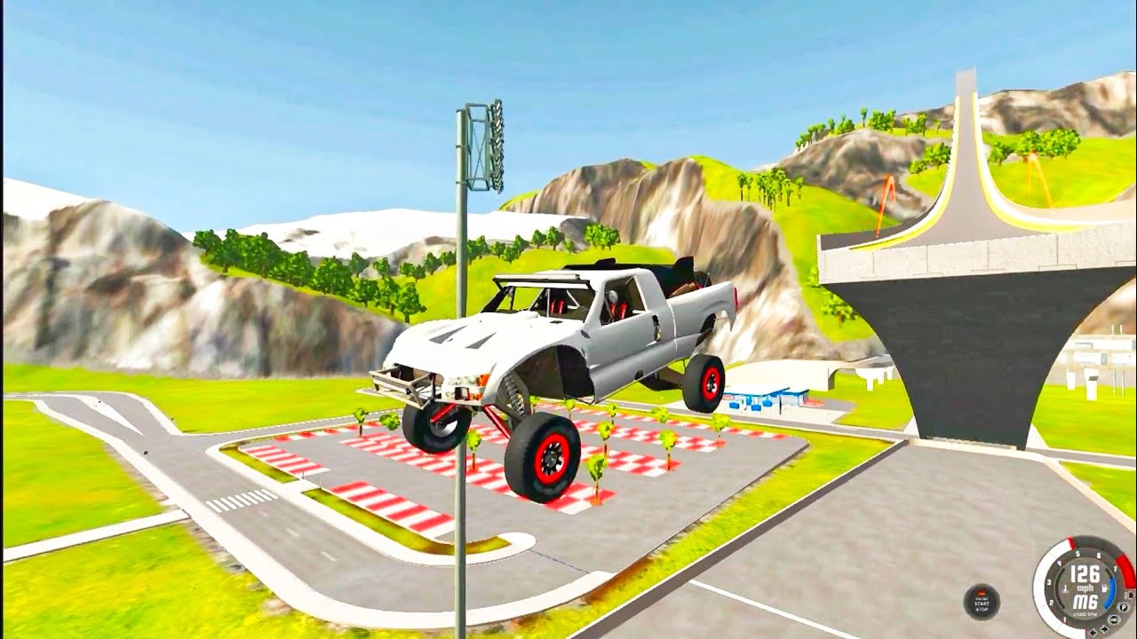 beamng drive gameplay //crash test // #gaming #games - YouTube