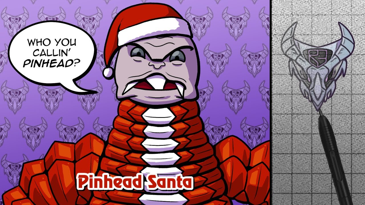 RobTheGrid Art Stream - Pinhead Santa - YouTube
