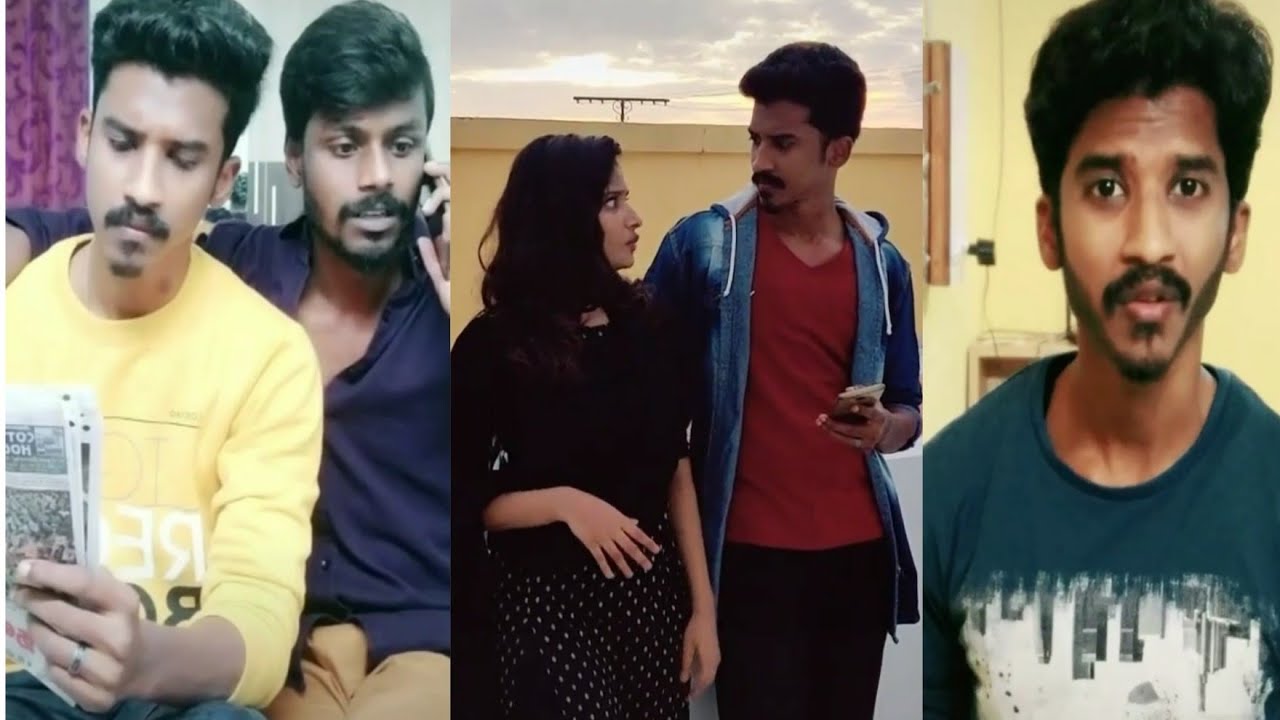 Naveen Ricky Own concept Tamil Tiktok Dubsmash Collection - YouTube