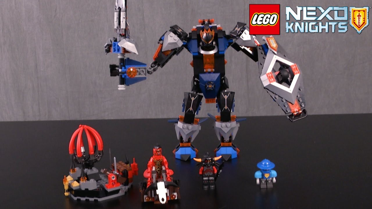 LEGO Nexo Knights: The Black Knight Mech from LEGO - YouTube